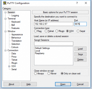 Connecting to your Raspberry Pi via SSH - Domotic Project
