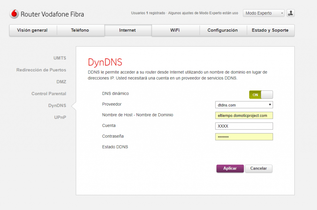 DDNS: Accessing your Raspberry Pi from Internet - Domotic Project